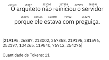 Token e Embedding: conceitos da IA e LLMs - BRAINS